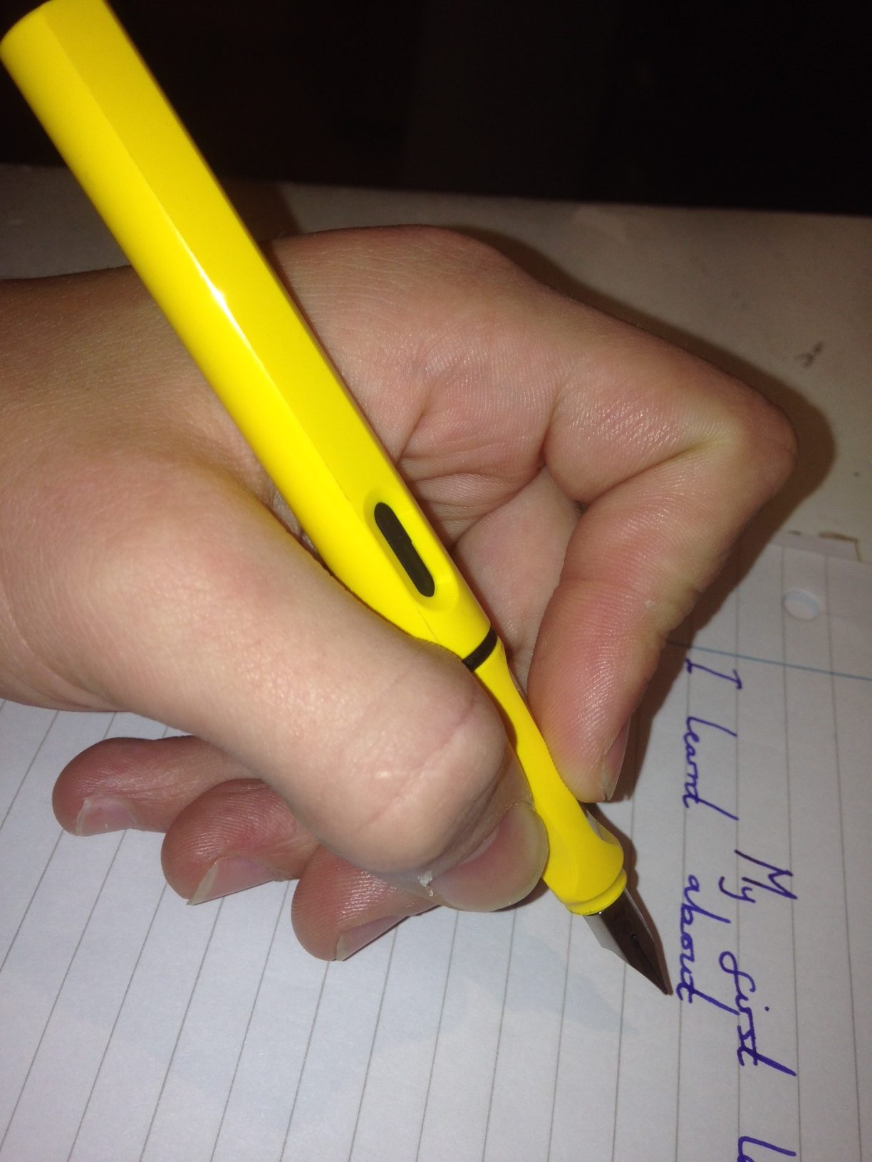 How To Help Left handers Write Neatly