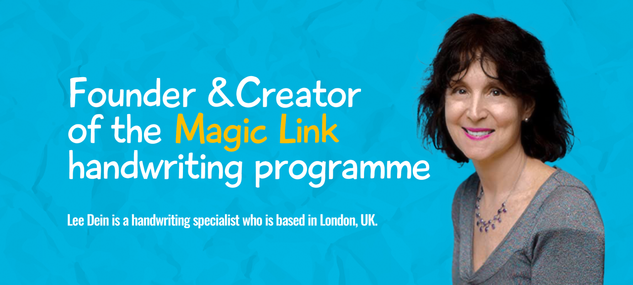 Lee Dein, handwriting teacher