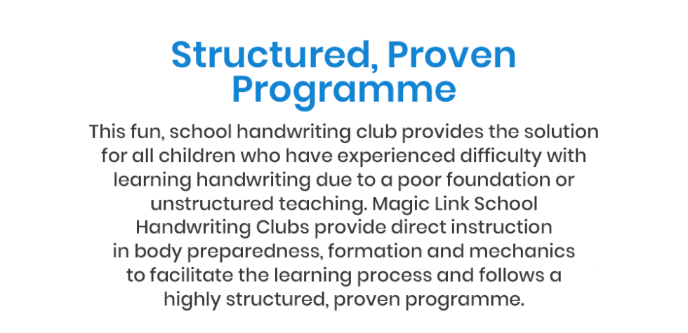 school-handwriting-clubs - Magic Link Handwriting