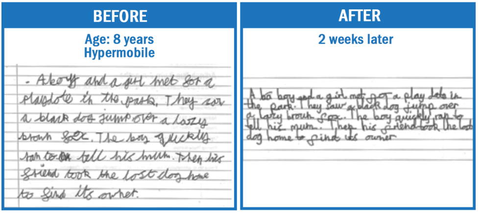 Before And After Handwriting
